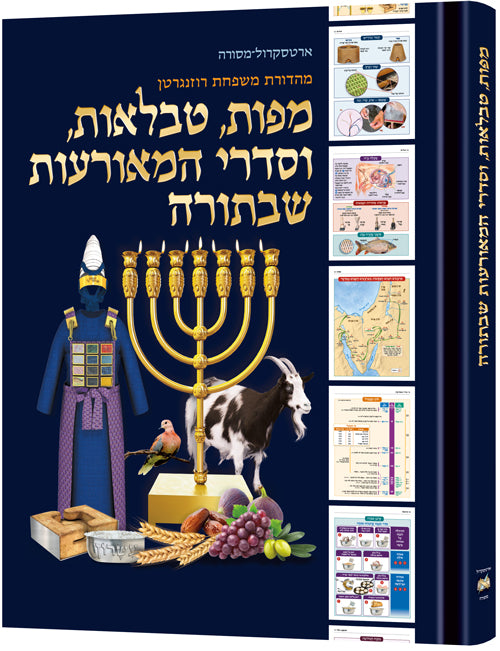 The Book of Torah Timelines, Charts and Maps - HEBREW Edition (Hebrew ...